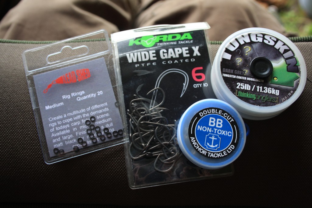 Shot on the hook rig